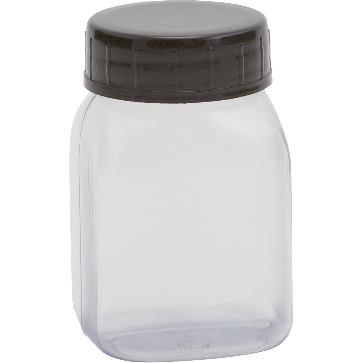 Transparent Wide-Mouth Bottles, PVC