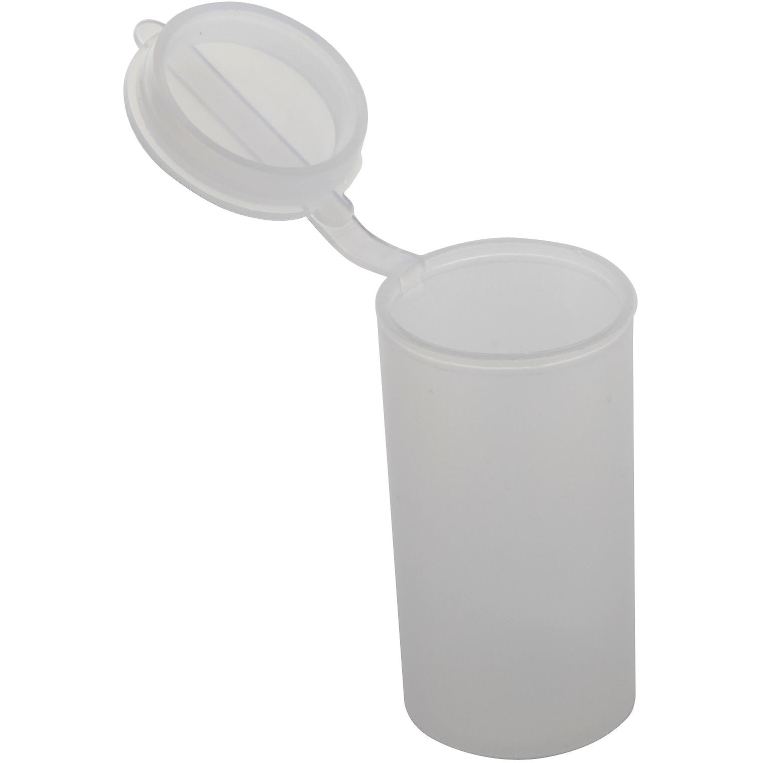 Vials with Hinged Snap Cap, LDPE