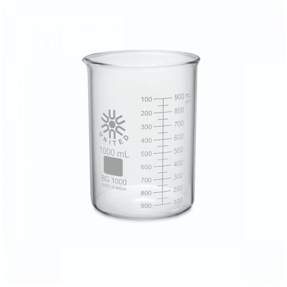 Beakers, Low Form, Borosilicate Glass