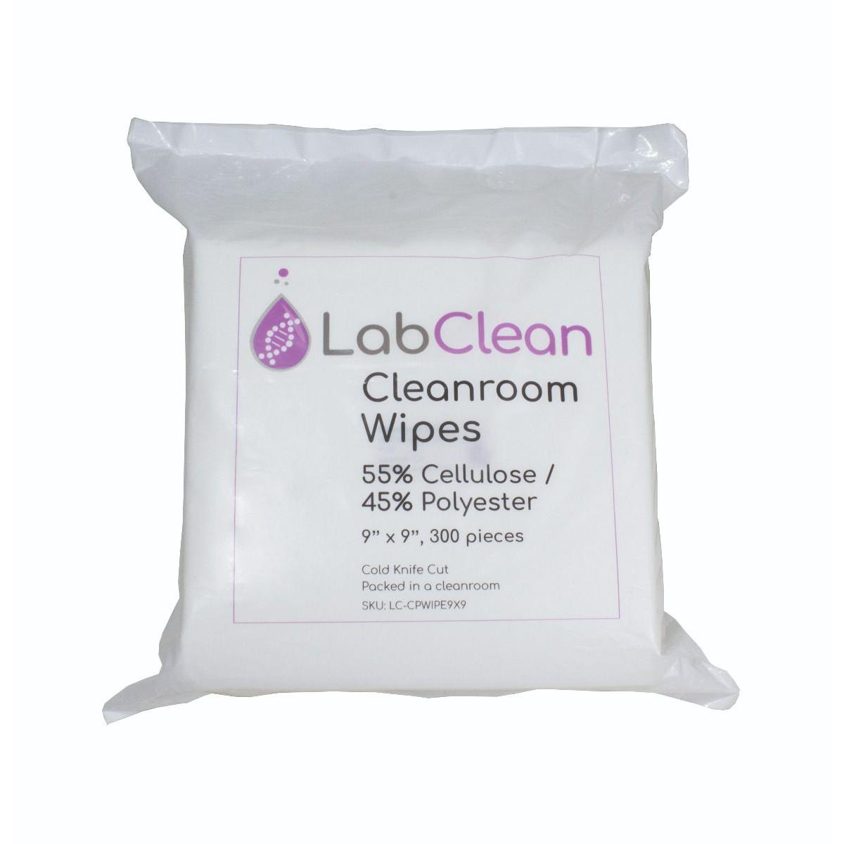 LabClean™ Cleanroom Wipes, 55% Cellulose / 45% Polyester