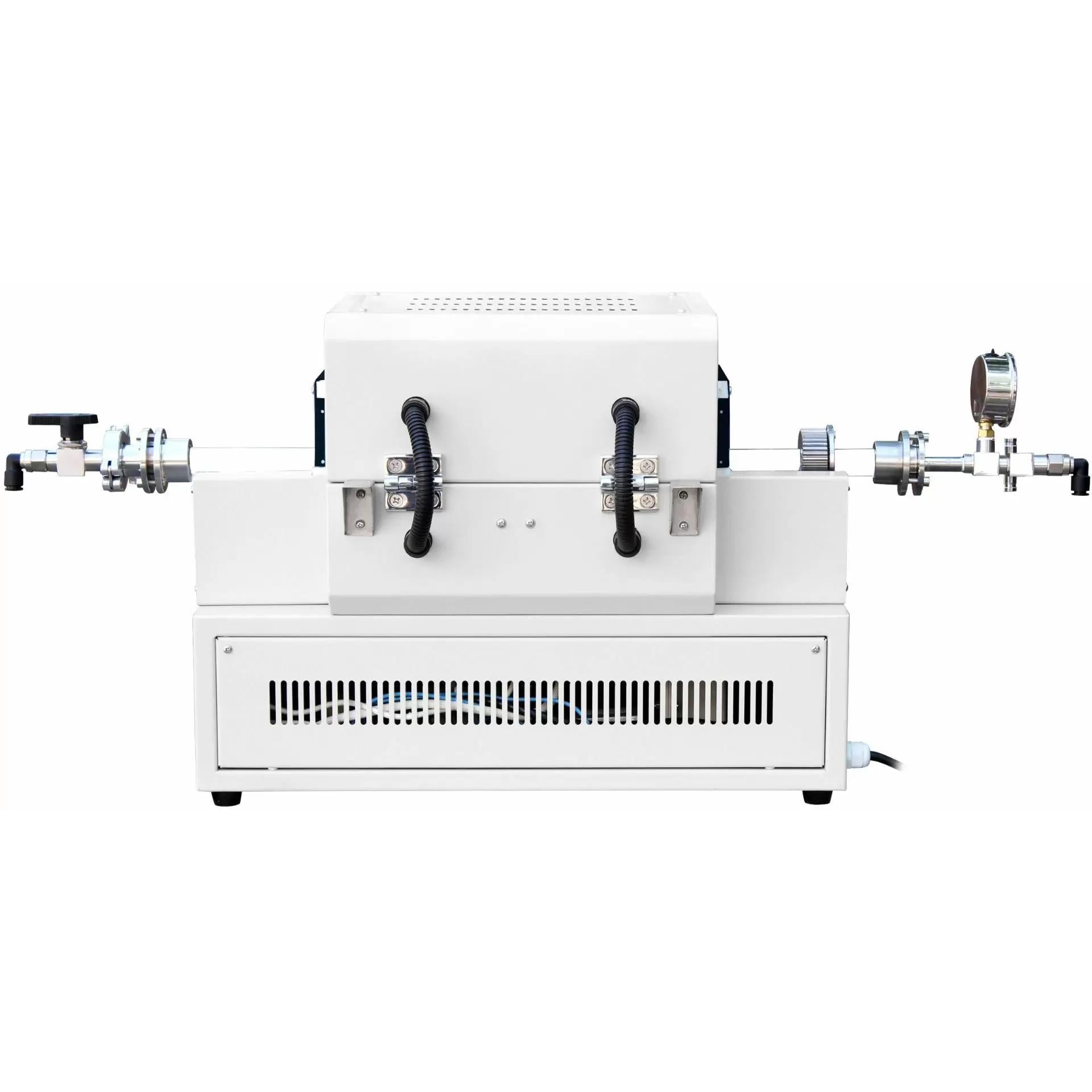 Tube Furnace, Compact Rotary Open Top, Quartz Tube, 1-Zone, 1200°C